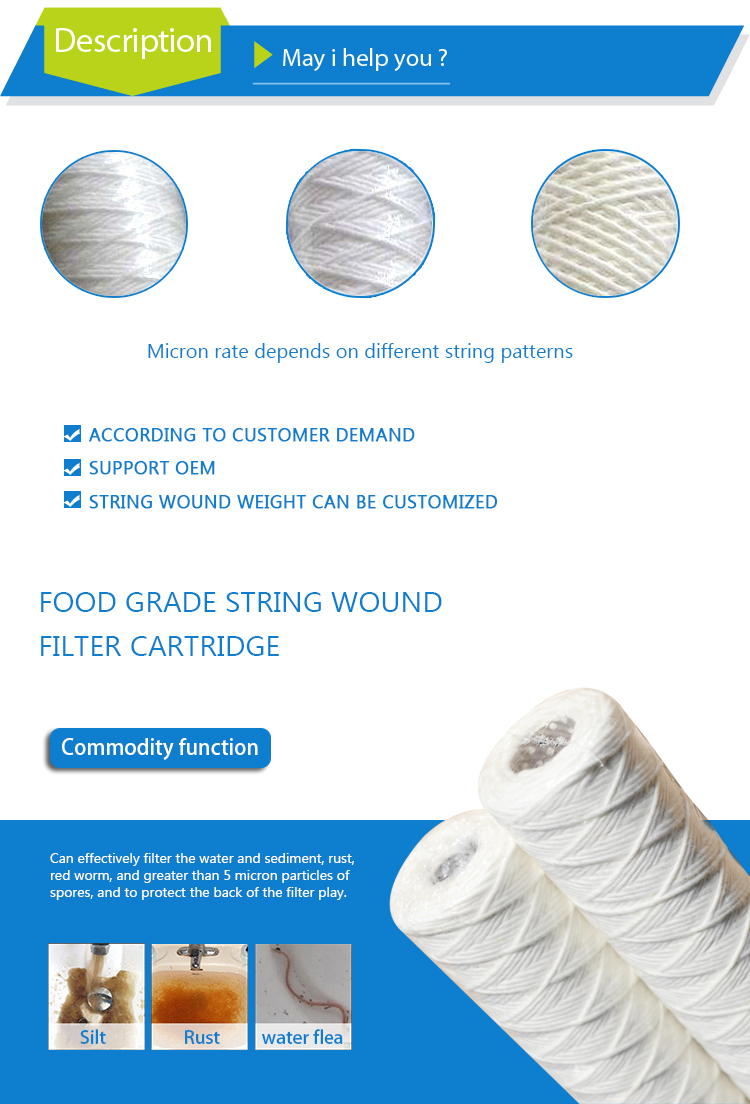 Whole House String Wound Water Filter - Buy whole house string filter ...